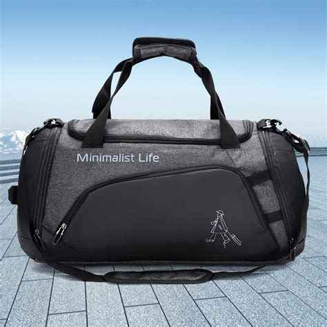 Saco Imperme Vel Do Gym Dos Esportes Para Homens Bolsa De Nylon Dur Vel