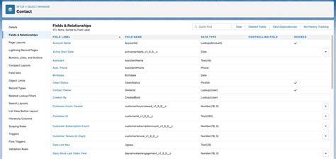 Salesforce Properties Setup