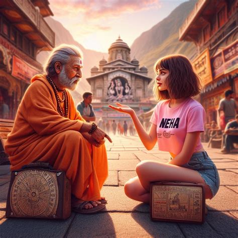 pandit ji reading hand ai images generator with bing image creator prompts