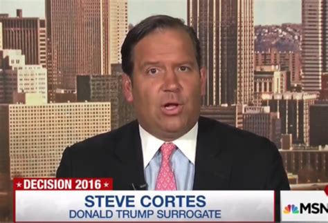 At Rally Racist Trump Calls Out To Steve Cortes Looks More Wasp Than