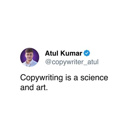 Atul Kumar On Linkedin Copywriting Is A Science And Art 🟣 Science