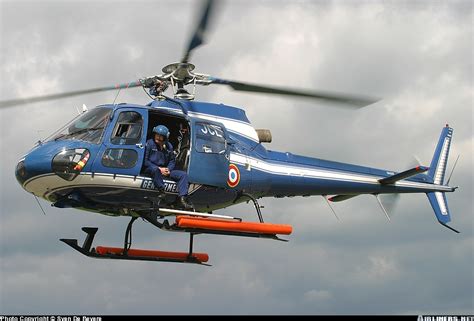 Aerospatiale As 350b Ecureuil France Gendarmerie Aviation Photo