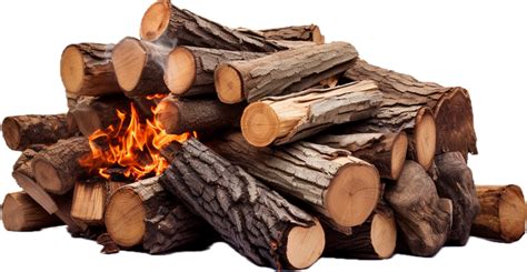 Fire Logs Png With Ai Generated 33647400 Png