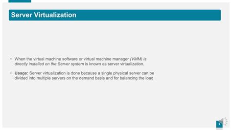 Virtualization And Its Importance And Implementation Levels Pptx