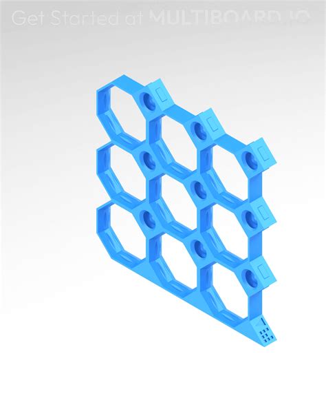 3x3 Bottom Edge Multiboard Border Tile 3d Model By Multiboard On Thangs