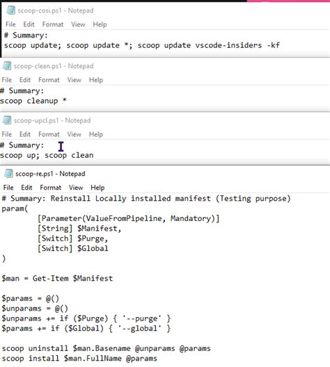 Ability To Add More Complex Alias Issue 3885 ScoopInstaller Scoop