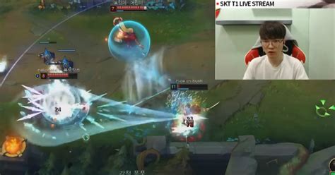 【英雄聯盟】faker犽宿絕地逃生 極限走位打到對手放棄人生 Upower