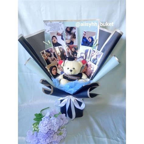 Jual Buket Foto Polaroid Mix Boneka Wisuda Shopee Indonesia