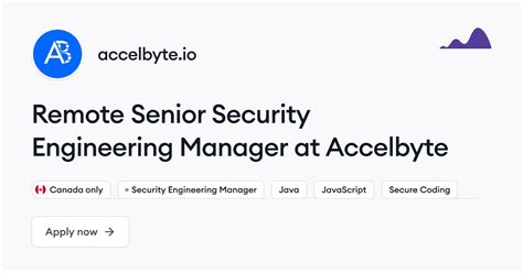 Himalayas On Linkedin Remote Senior Security Engineering Manager Job At Accelbyte