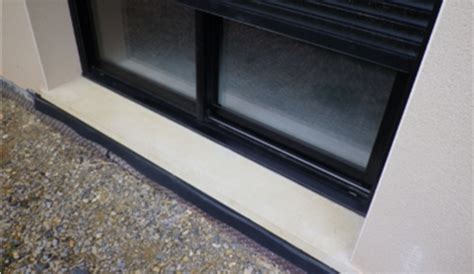 seuil beton pmr lisse 35cm 100 110 daulouede blanc VM Matériaux