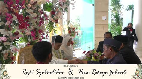 Rizki DA Resmi Menikah Dengan Hersa Rahayu Julianti Kumparan