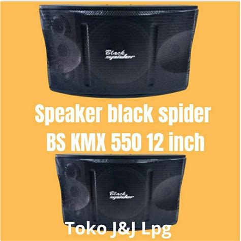 Jual Speaker Pasif Black Spider Bs Kmx 550 Speaker Dinding 12 Inch Shopee Indonesia