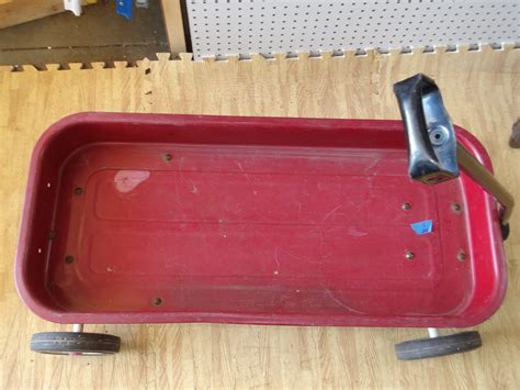 Vintage Radio Flyer Metal Wagon 2418