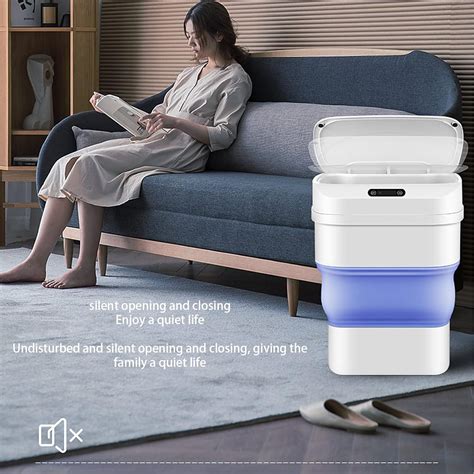 Електрична канта за отпадоци со сензор на движење Mkmarket