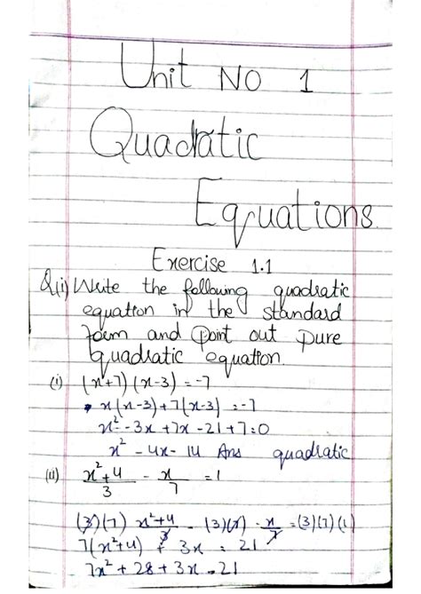 Solution Th Class Exercise Solution Studypool