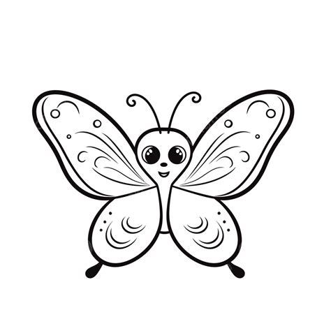 Una Mariposa Para Colorear
