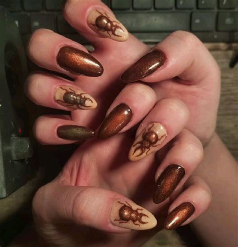 Bug Nails Nail Designs Stylish Nails Crazy Nails