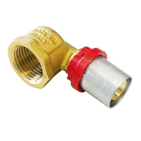 Коляно женско Ф16 x 1/2“ прес фитинг