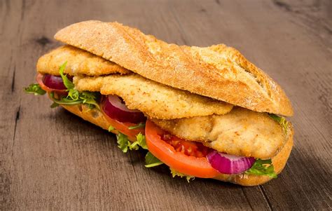 Sándwich de pollo empanado fácil y delicioso Comedera Recetas