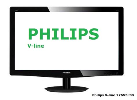 Philips V-line 226V3LSB LED monitor