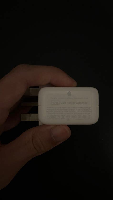 Apple 10w USB Adapter Mobile Phones Gadgets Mobile Gadget Accessories Chargers Cables