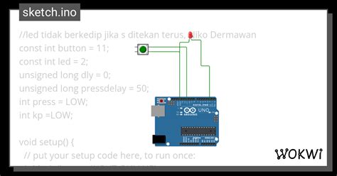 Tugas 2 T Antarmuka Wokwi ESP32 STM32 Arduino Simulator