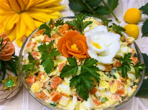 Artificial Crab Meat Salad Recipe With Photo