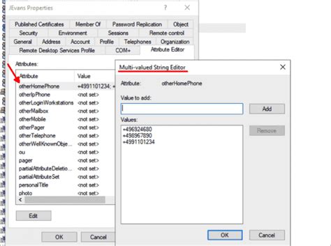 Change Or Copy Multivalued Active Directory Attributes With