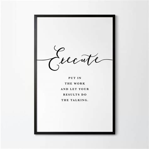 Execute Definition Printable Artwork Divine Digital Prints