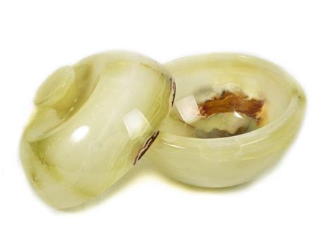 Купить Сахарницу из Оникса в виде яблока интернет магазин подарков в Москве