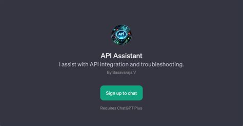 Api Assistant Api Troubleshooting Taaft