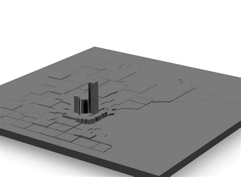 Create 3D County Maps Using Density As Z Axis RLang Io R Language
