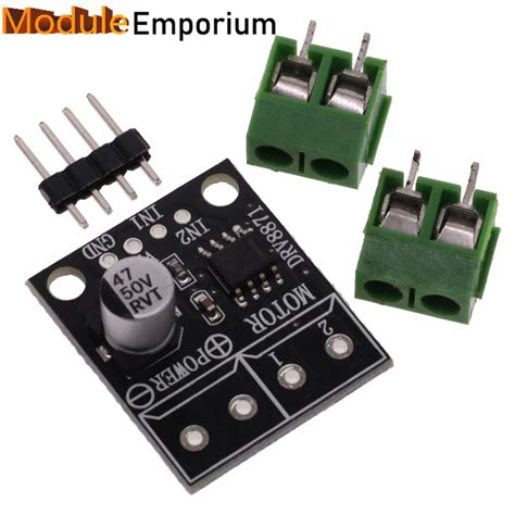 Drv8871 H Bridge Brushed Dc Motor Driver Breakout Board For Arduino Pwm Control 3 6a Max