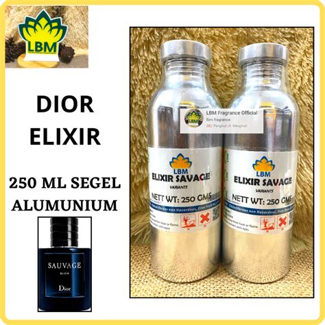 Jual Dior Elixir Bibit Parfum Cwo Terbaru 250 Ml Segel Lbm Fragrance