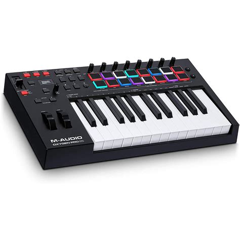 M Audio Oxygen Pro 25 25 Key Usb Midi Keyboard Controller With Beat