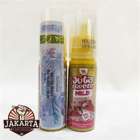Jual SALT JUTA FREEZE MILD STRAWBERRY CHEESECAKE ICE CREAM SALT 15ML