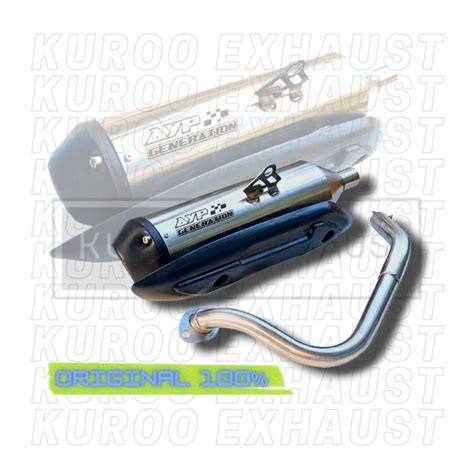 Jual KNALPOT STANDAR RACING BEAT VARIO NMAX PCX AEROX ORIGINAL TIPE PRO