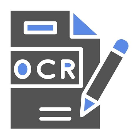Premium Vector Vector Design Handwritten Ocr Icon Style