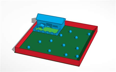 3d Design Original House And Yard Tinkercad