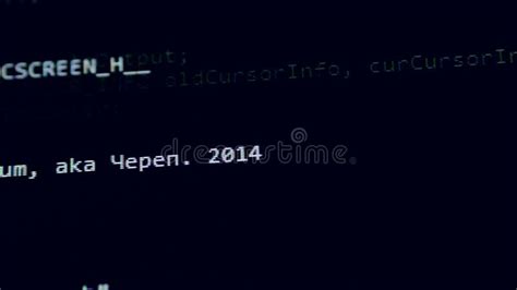 3d hacking code data flow stream on blue screen with typing coding