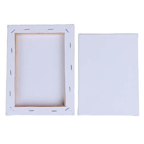 Blank White Mini Small Stretched Artist Canvas Art Grandado