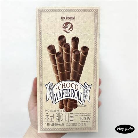 노브랜드 과자 추천 초코 바나나 크레페 초코 웨이퍼롤 네이버 블로그