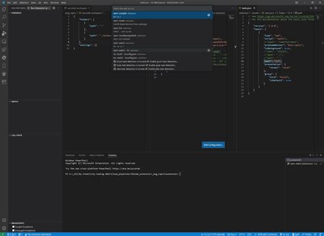 Npm Tasks With A Path Have An Extra Character In The Path · Issue