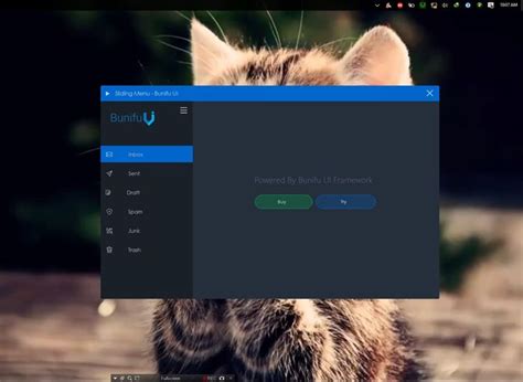 Animated Sliding Menu Modern Flat C Vbnet Programming Bunifu