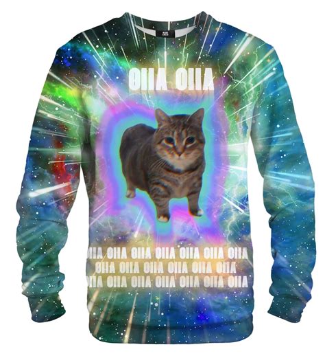 Oiia Oiia Cat Sweatshirt Mr Gugu And Miss Go