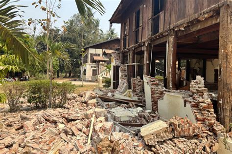 ミャンマーm7 7大地震：マンダレー直撃、甚大な被害の恐れ