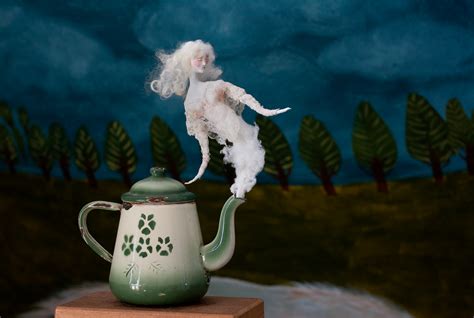 PANTOVOLA Art Dolls Textile Art Mixed Media Fairytales