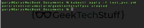 Persistent Volume Claims Kubernetes Geektechstuff