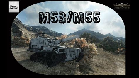 World Of Tanks Replay M53 M55 Alles Gute Kommt Von Oben Gameplay