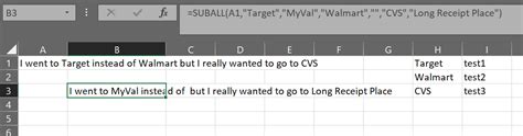 Excel Can You Use Substitute For Many Values Without Nesting Stack